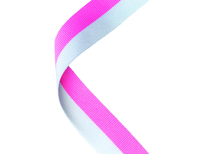 Pink & White Ribbon - East Riding Engraving