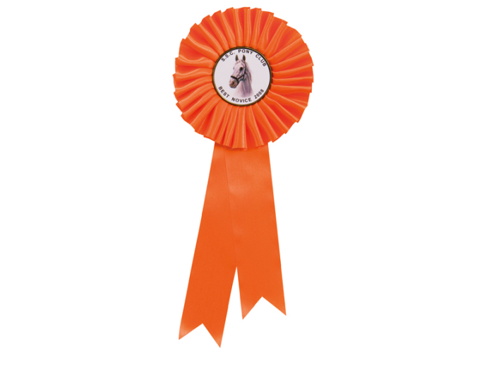 CELEBRATION ROSETTE ORANGE - East Riding Engraving