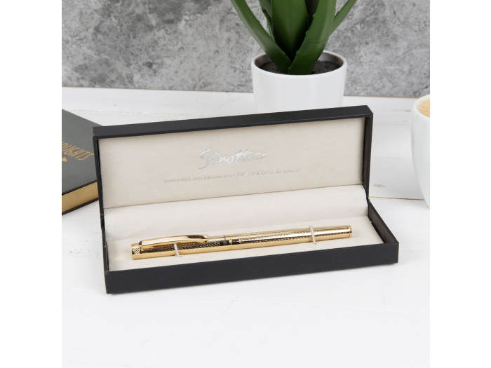 Stratton Gold Pen - East Riding Engraving